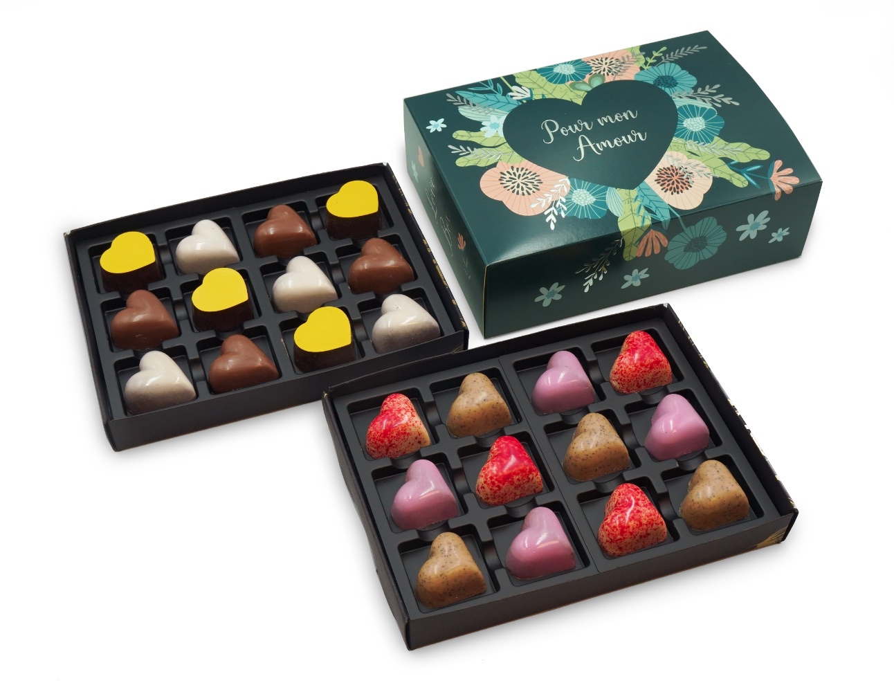 Belgium Chocolatiers: 36 variétés - 12 artisans chocolatiers